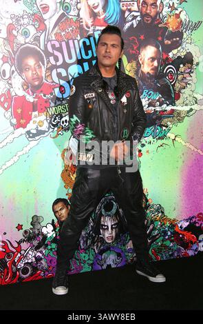 Adam Beach attends the "Suicide Squad"" world premiere at the The ...