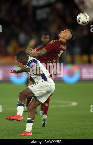 Devyne RENSCH of AS Roma during the Italian championship Serie A ...