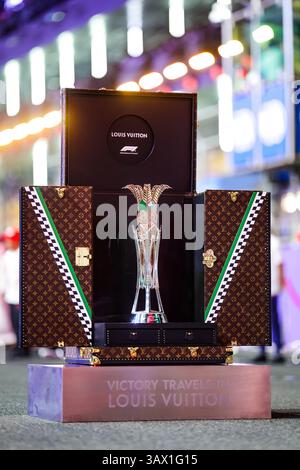 Louis Vuitton trophy during the Formula 1 MSC Cruises Austrian Grand ...