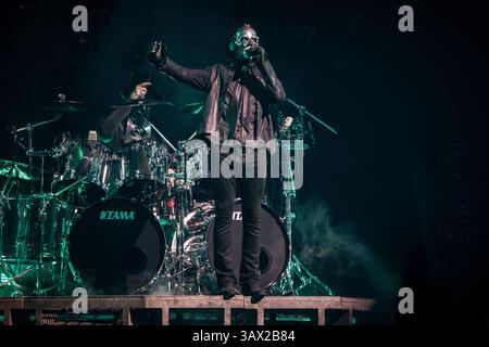 Ghost performing live in Birmingham on 20 April 2025 on Skeleta tour ...