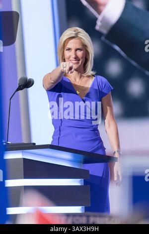 Conservative Talk show personality Laura Ingraham addresses the third ...