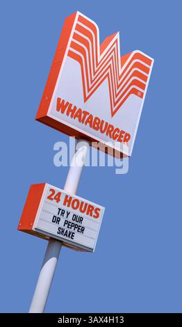 Springfield, Missouri - May 21, 2024: Whataburger, an American regional ...