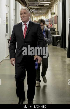CNN Chief National Correspondent John King, center seated, during the ...