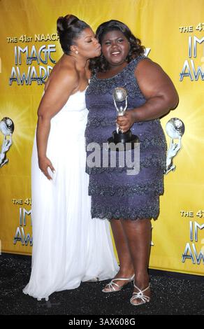 Mo'Nique 41st NAACP Image Awards at the Shrine Auditorium Los Angeles ...
