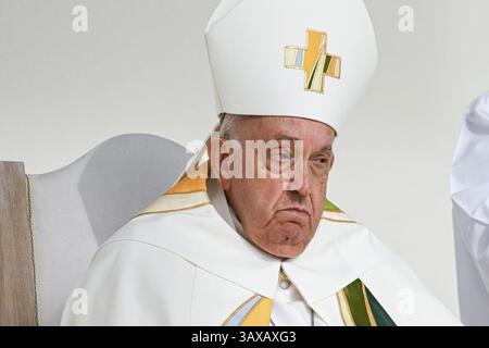 Brussels, Belgium. 29th Sep, 2024. His Excellency Pope Francis during a ...