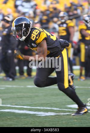 Pittsburgh Steelers wide receiver Darrius Heyward-Bey (88) breaks a ...