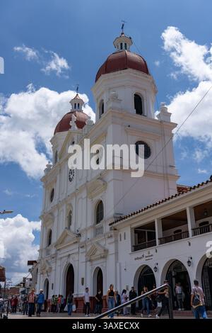 The Cathedral of St. Nicholas in Rionegro, Colombia Stock Photo - Alamy