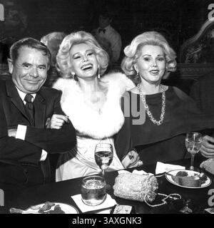 Hungarian-American actress Eva Gabor, USA 1953 Stock Photo - Alamy