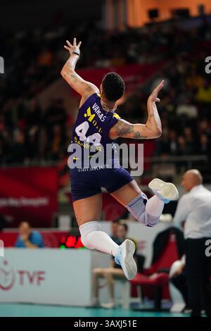 Melissa Vargas (Fenerbahce Medicana Istanbul) and Alessia Orro ...