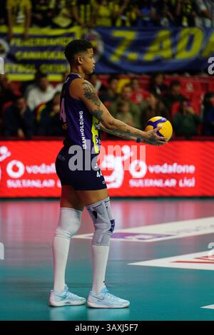 Melissa Vargas (Fenerbahce Medicana Istanbul) and Alessia Orro ...