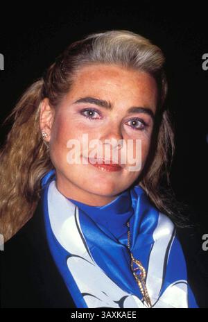 Margaux Hemingway, the American model and actress, is captured in a ...