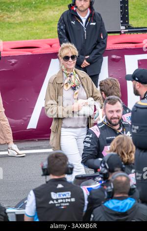 Jeremy Clarkson at Silverstone Circuit, Northamptonshire. Picture date ...