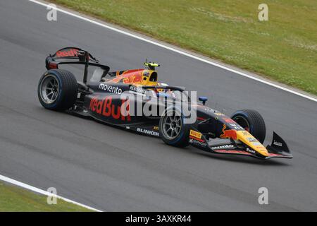 Campos Racing driver Pepe Marti ahead of F2 qualifying at the Circuit ...
