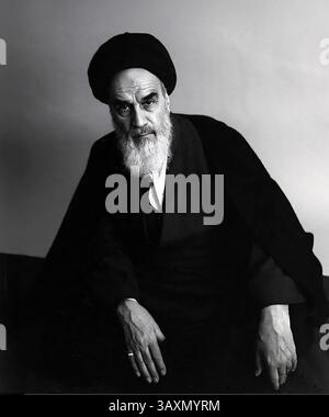 Ruhollah Khomeini (1900 ? 1989) Iranian Islamic revolutionary ...