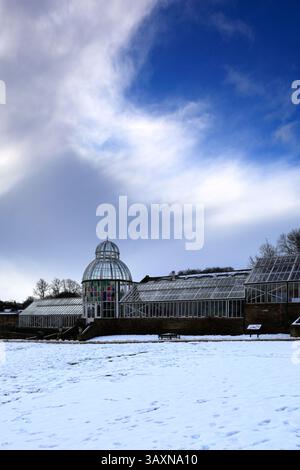 The Cliffe Castle Pavilion, Cliffe Castle Park, Keighley town ...