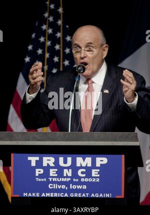Rudy Giuliani September 2016 Stock Photo - Alamy