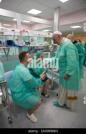 Pope Francis’ visit in San Domenico Square, Bologna, Italy, 1st October ...