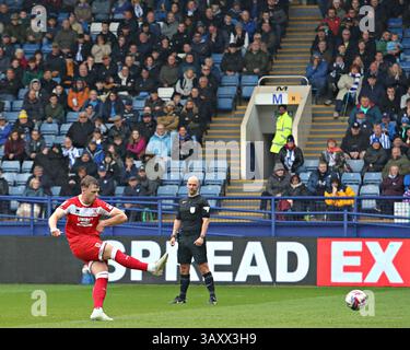 Tommy Conway of Middlesbrough takes the penalty and scores his teams ...