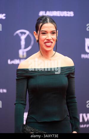 Nicol David attends 25th Anniversary Laureus World Sports Awards - Red ...