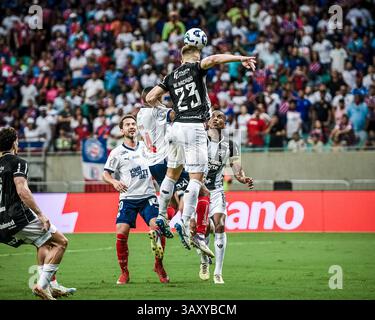 Salvador, Brazil. 21st Apr, 2025. Match between Bahia x Ceará held at ...