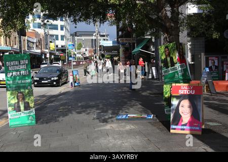 Sydney, Australia. 22nd April 2025. Early voting begins for the 2025 ...