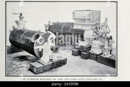 THE TURBINE-ENGINED STEAMER KING EDWARD ON THE FIRTH OF CLYDE. 250 by ...