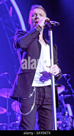 Liverpool,Uk, Ronan Keating performs at Liverpool Empire Theatre ...