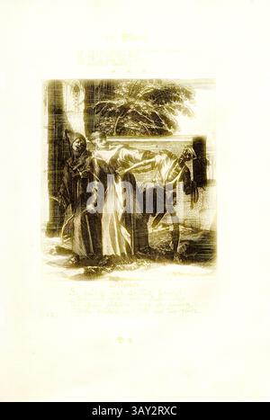 12. Mönch, Death and the Monk, signed: RM in, Taf. 13, p. 26, Meyer ...