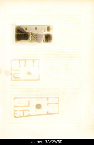 atrium house, floor plan, architectural drawing, drawing paper; Ink ...