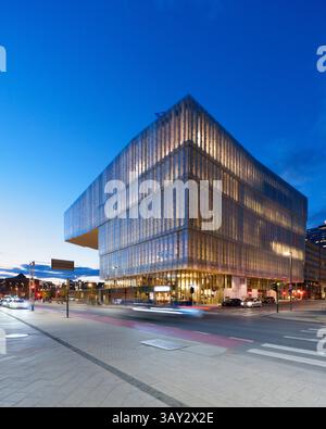 Oslo, Norway - Deichman Bjørvika central library by Atelier Oslo and ...