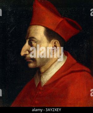 Italian archbishop Carlo Borromeo, painting 1500s Stock Photo - Alamy