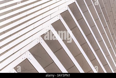 A modern abstract design featuring diagonal parallel lines with a soft ...