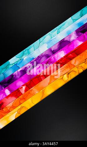 Dark abstract background featuring diagonal parallel stripes with moody ...