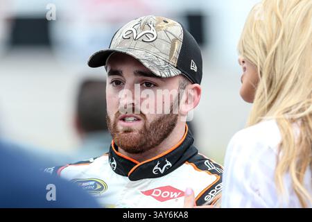 Austin Dillon before a NASCAR Cup Series auto race, Sunday, May 31 ...