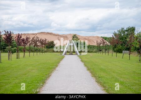 The Gulf War Memorial at the National Memorial Arboretum, Alrewas near ...