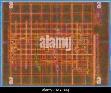 Identification Trace Map - Military, 'For Use With Artillery Maps ...