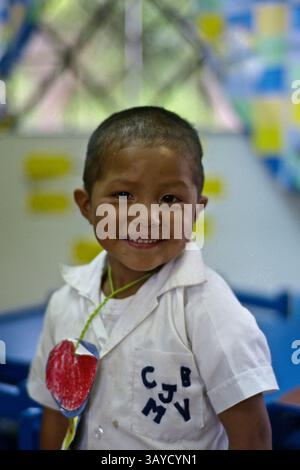 May 05, 2010 - Chiriqui, Panama - Ngobe Bugle children at Casa ...