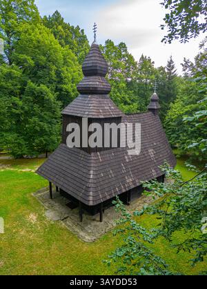 Church of St. Nicolas in Ruska Bystra, Slovakia.IMAGE Stock Photo - Alamy