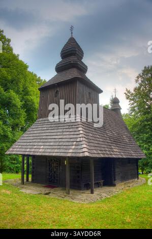 Church of St. Nicolas in Ruska Bystra, Slovakia.IMAGE Stock Photo - Alamy