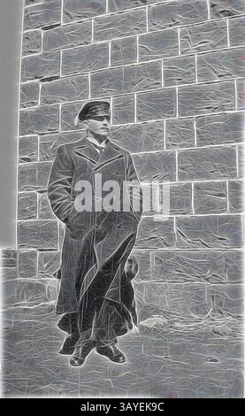 Negative - Skipton, Victoria, circa 1915, The chauffeur on ...