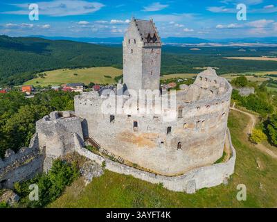 Panorama view of Topolcany castle in Slovakia.IMAGE Stock Photo - Alamy