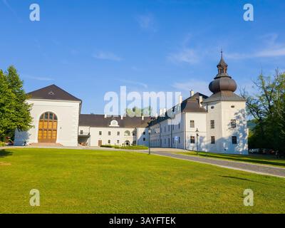 Renaissance castle Chateau Appony in village Oponice, Slovakia Stock ...