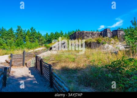 Bunkry Bluchera military installation in Polish town Ustka Stock Photo ...