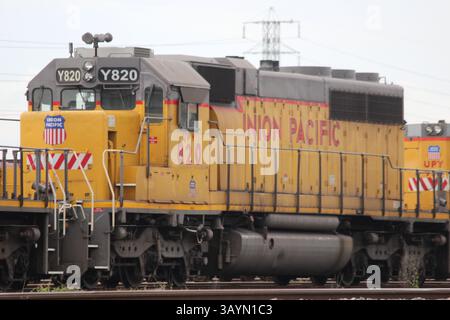 Freight Trains-Houston Texas Stock Photo - Alamy