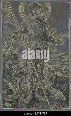 St. George on Foot. Albrecht Dürer (Germany, Nuremberg, 1471-1528 ...