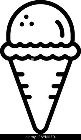 Icon for ice cream, softy Stock Vector Image & Art - Alamy
