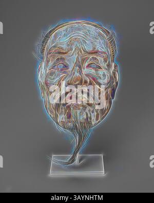 Noh Mask of a Man, 16th century, Unknown Japanese, 8 9/16 × 6 1/16 × 2 ...