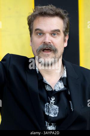 David Harbour at the European Premiere of ‘Thunderbolts’ at Cineworld ...