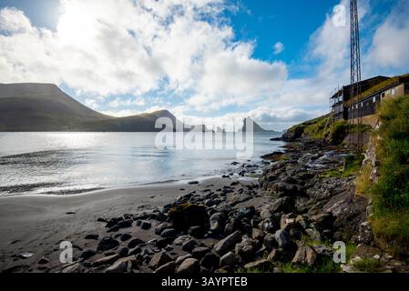 Town of Bour - Faroe Islands Stock Photo - Alamy