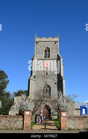 St Mary's Church Brancaster, Norfolk, England, UK Stock Photo - Alamy